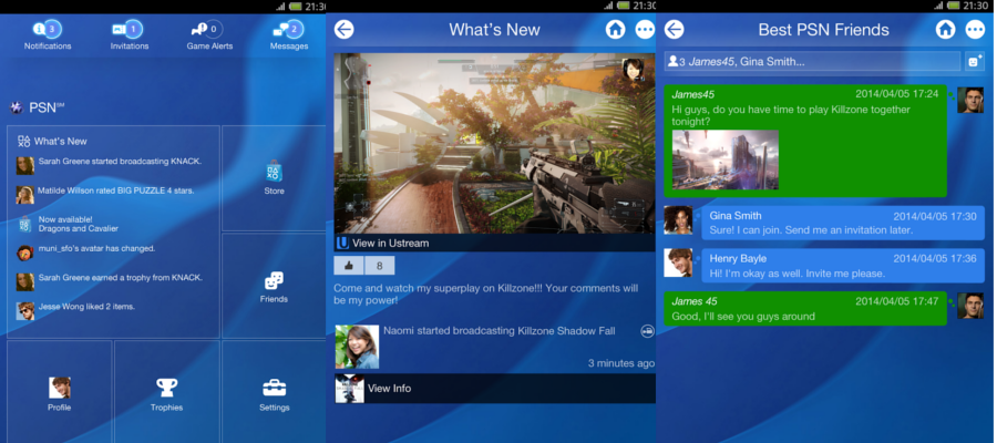Die offizielle Playstation App für iOS und Android ist da! - PS4source