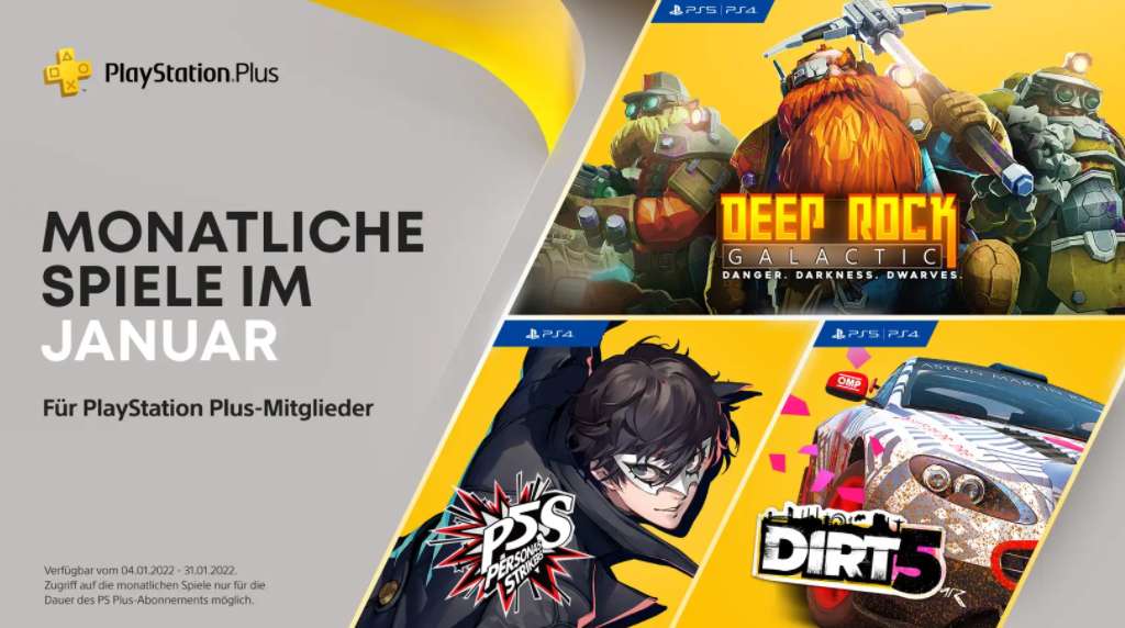 Ps Plus Spiel Januar